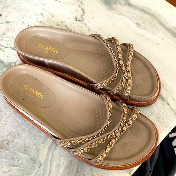 CHANEL | Shoes | Authentic Chanel Sandals | Poshmark